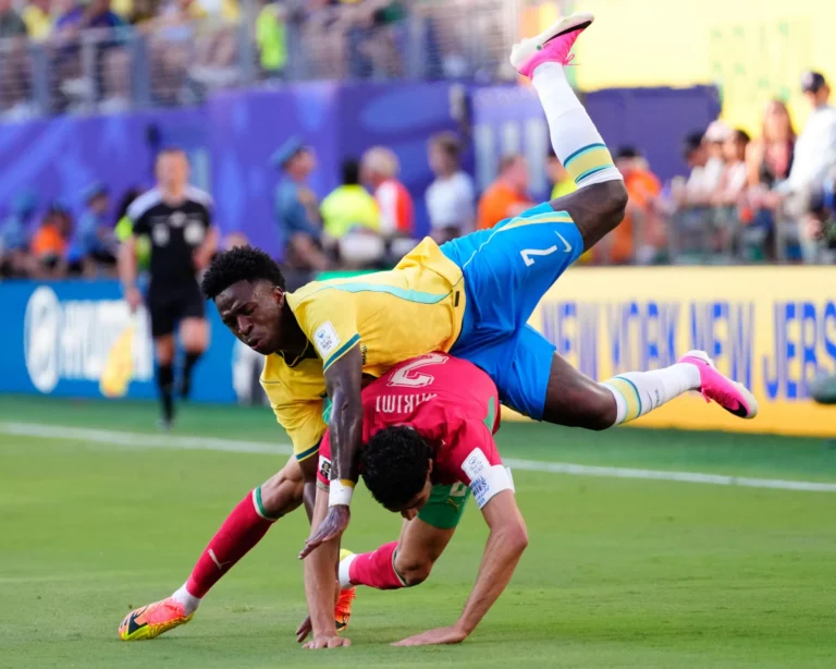 Vinícius Júnior Equalizes for Brazil in Hard-Fought Draw Against ...